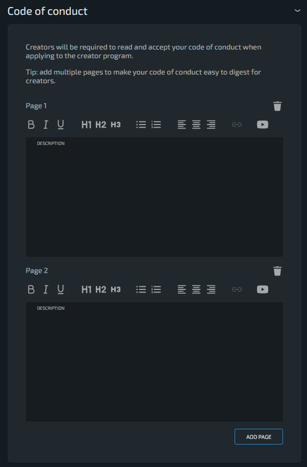 Creator Program - how it works