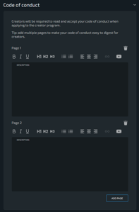 Creator Program - how it works