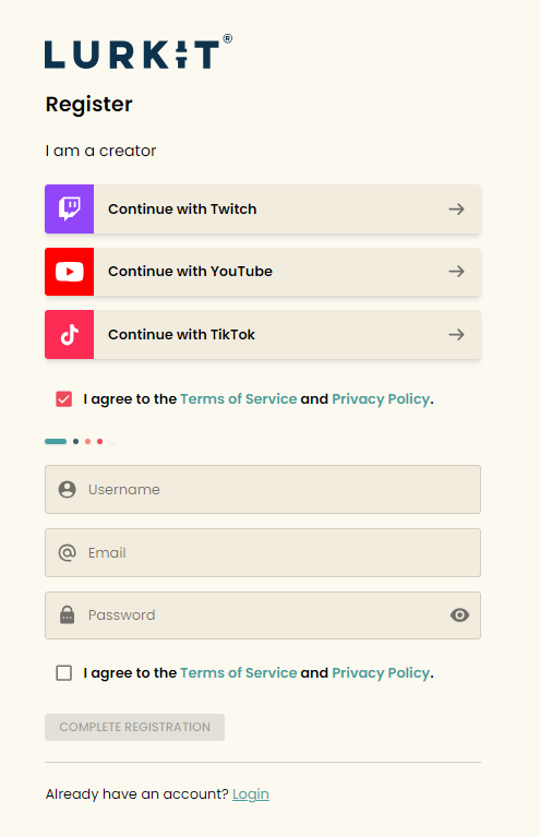 How to join Lurkit if I make YouTube Shorts or use TikTok?